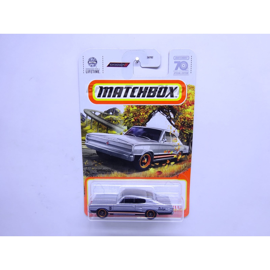 Matchbox 70 Special Edition 1966 Dodge Charger Ash | Shopee Malaysia