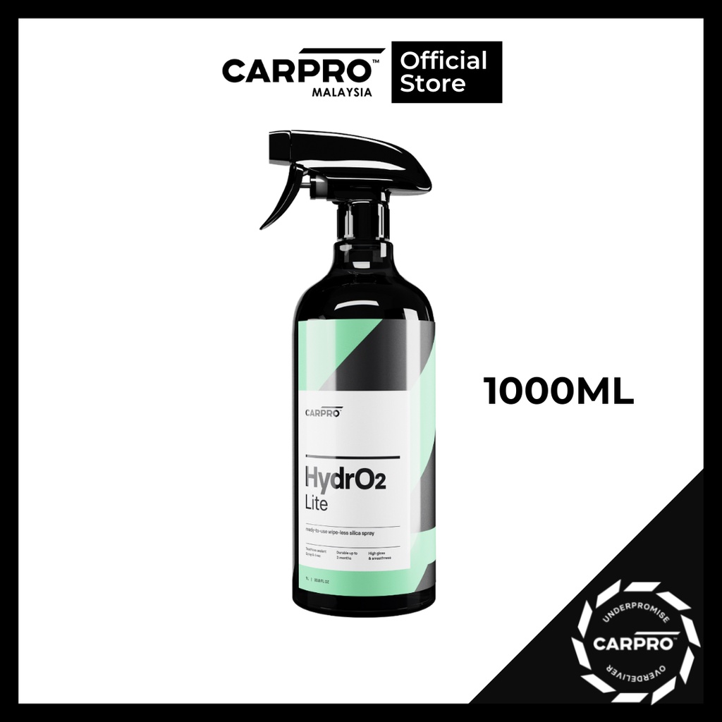 CARPRO HydrO2 Lite (1L) - READY TO USE - HydrO Wipeless Silica Sealant for Car Exterior Surfaces ...