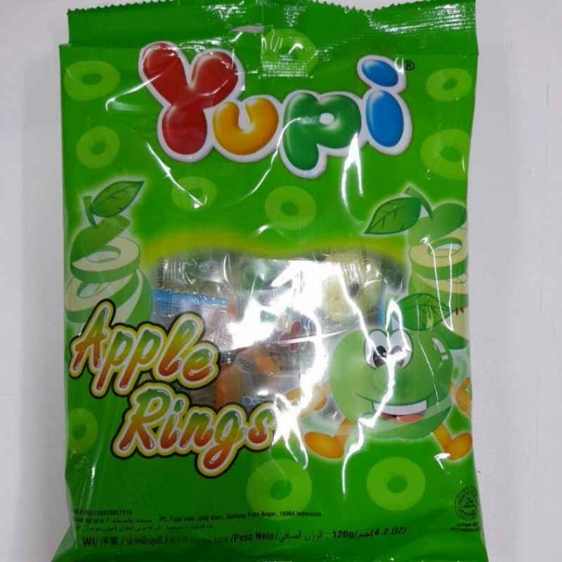YUPI APPLE RINGS (120G) | Shopee Malaysia