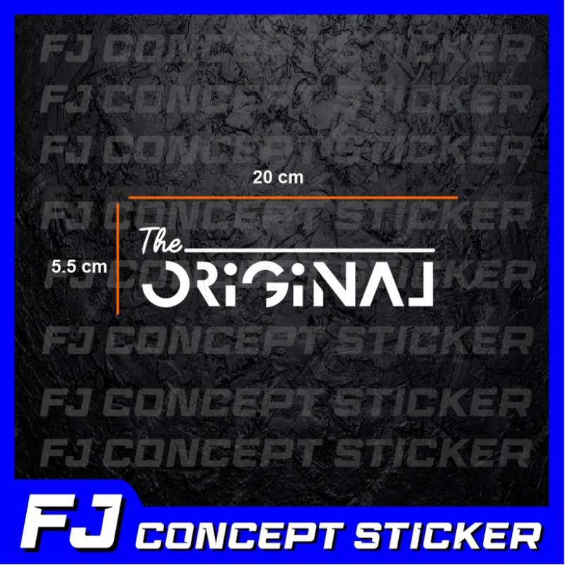 Sticker The Original Cermin Kereta stickers | Shopee Malaysia