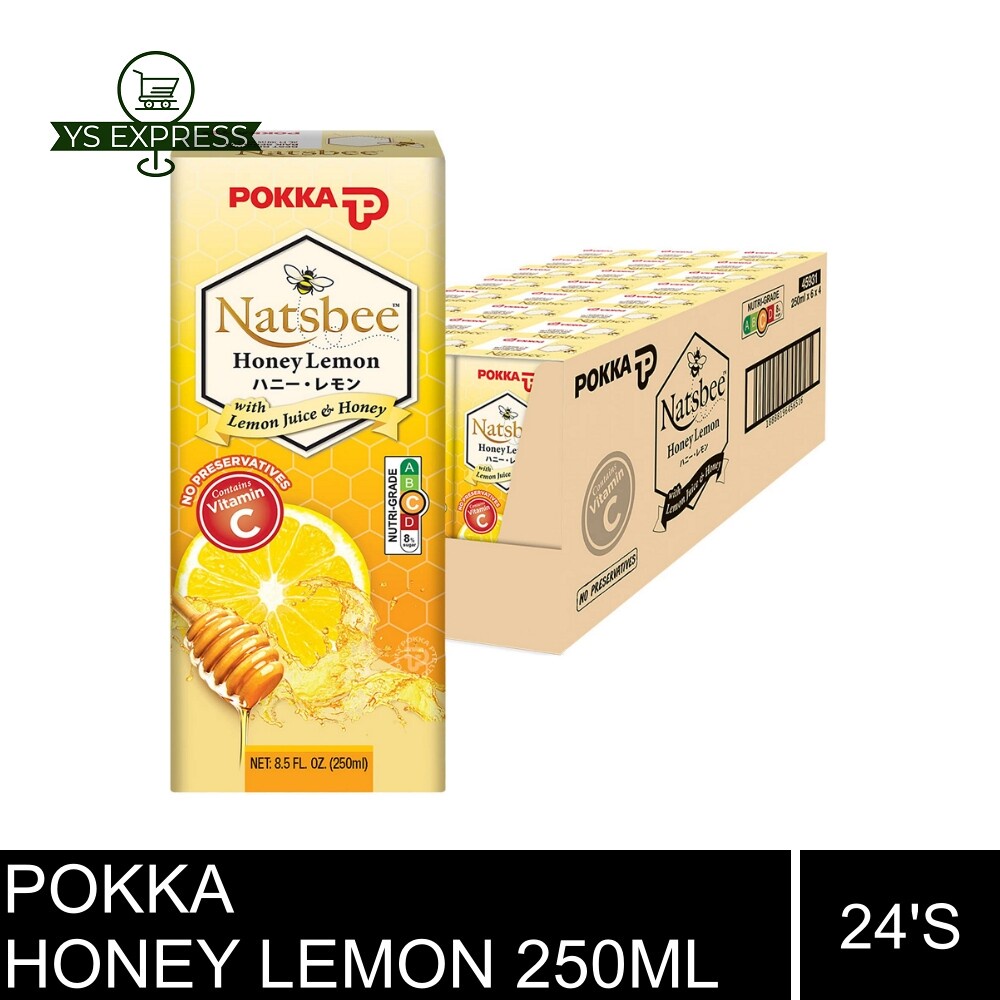 POKKA Natsbee Honey Lemon 24 X 250ml | Shopee Malaysia