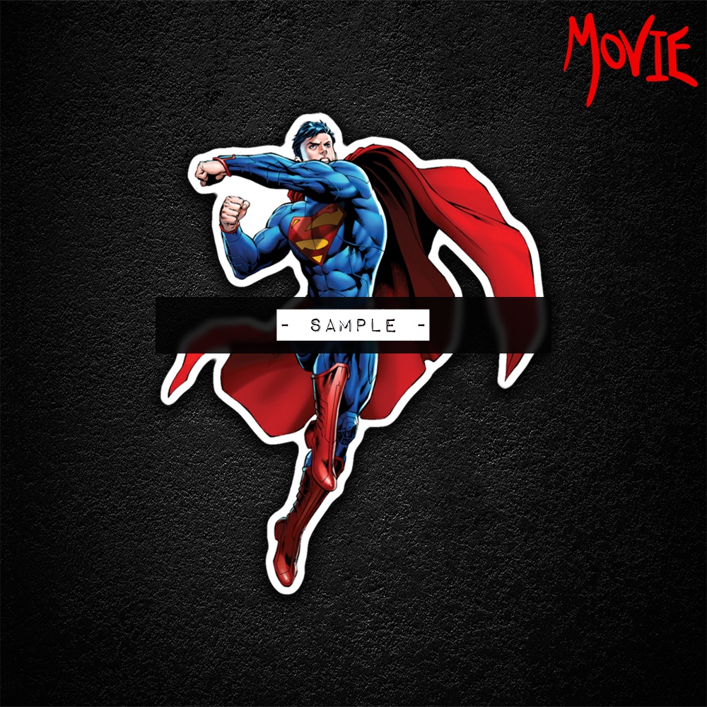 SUPERMAN CHARACTER - Premium Fan-made Sticker (MOVIE series) | Shopee ...