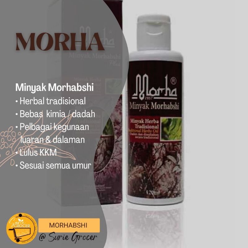 Morhabshi - Minyak Herba Serbaguna (Morha) | Shopee Malaysia