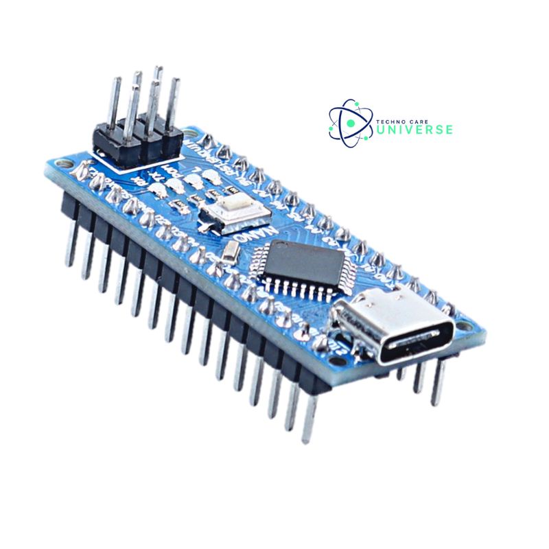Arduino Nano Usb Type C V3 Atmega328p Ch340 Shopee Malaysia