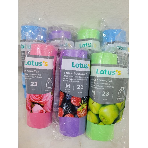 Lotus's Tesco Scented Garbage Bag M Size (23 pcs) S Size (50 pcs) | Beg ...