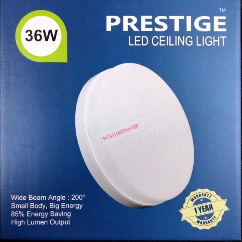 PRESTIGE LED CEILING LIGHT 36W【 6500K DAYLIGHT 】 | Shopee Malaysia