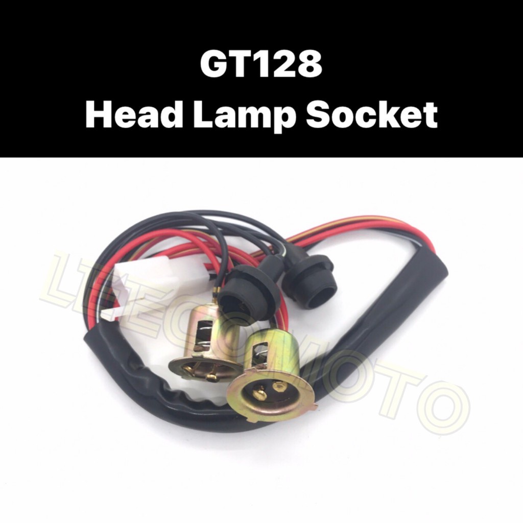 MODENAS GT128 GT128 HEAD LAMP SOCKET / SOCKET LAMPU DEPAN HEADLAMP ...
