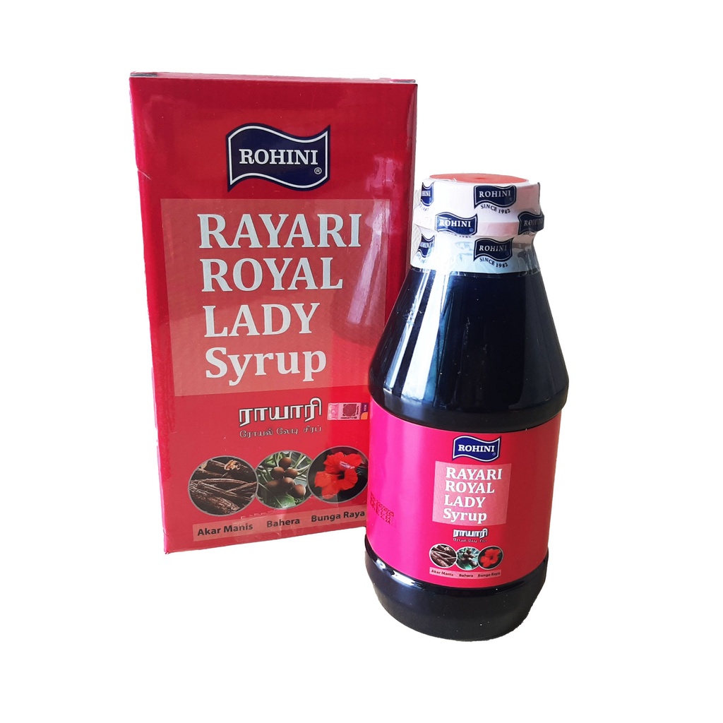 Rohini Rayari Royal Lady Syrup 500ml | Shopee Malaysia