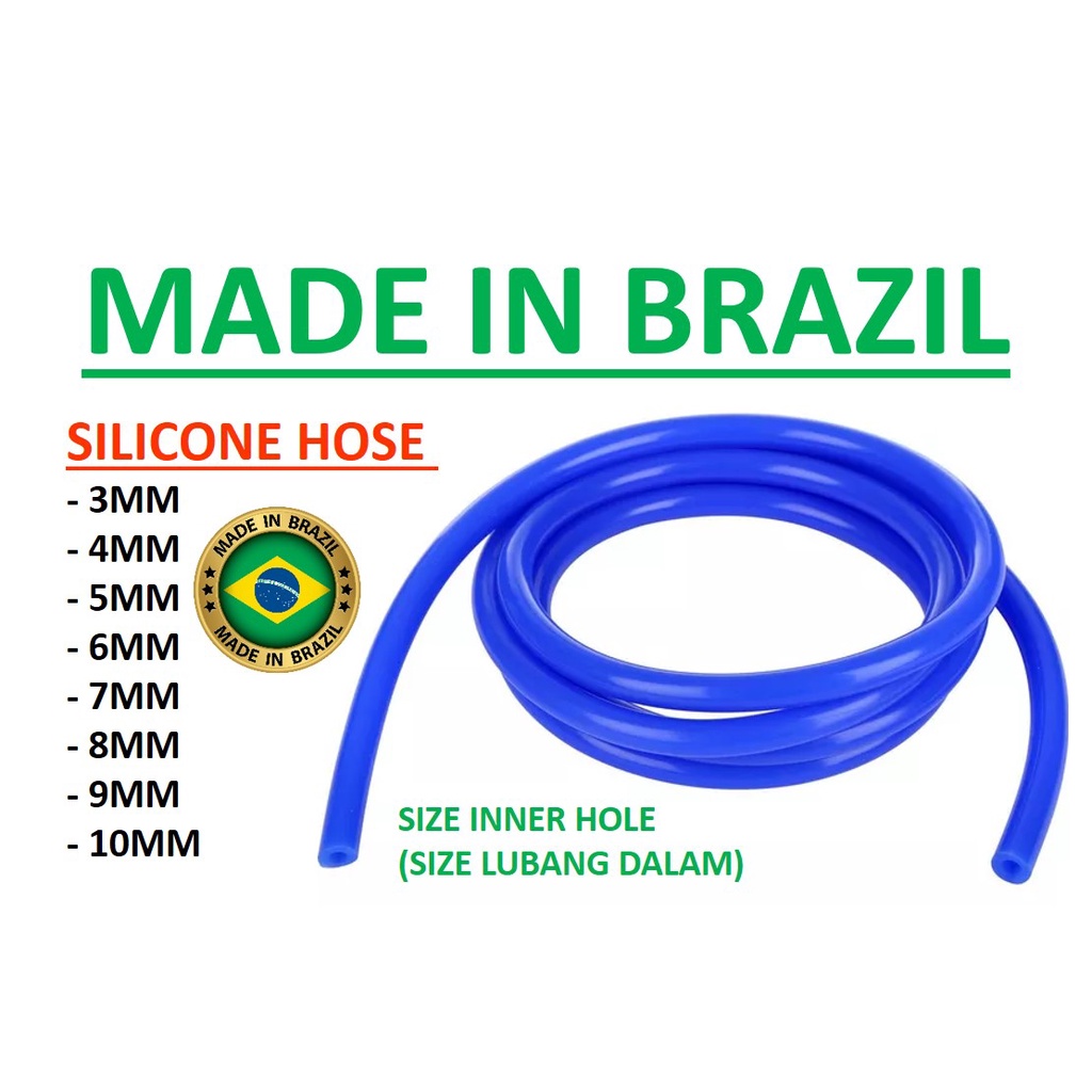 SILICONE HOSE 3MM, 4MM, 5MM, 6MM, 7MM, 8MM, 9MM, 10MM Vacuum, Air ...