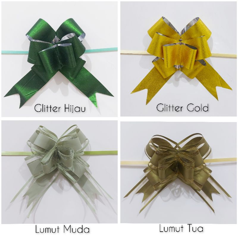 (Per 10 pcs) 32 mm Pull Ribbon, Drawstring Ribbon Eid Al-Fitr Edition ...