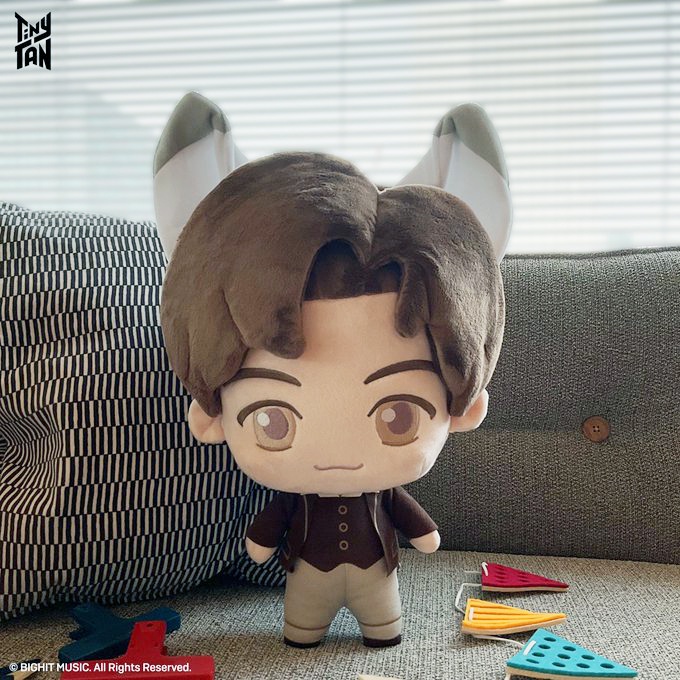 BTS TinyTan Dynamite BANDAI FUN PARK Plush Doll Suga | Shopee Malaysia