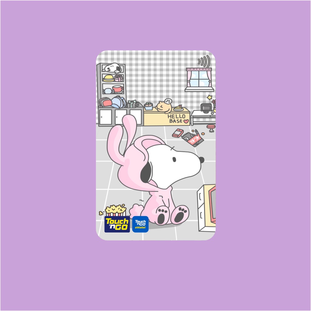 ( SNOOPY Series ) Touch n Go Card Sticker Cover TNG / MASTER / VISA ...