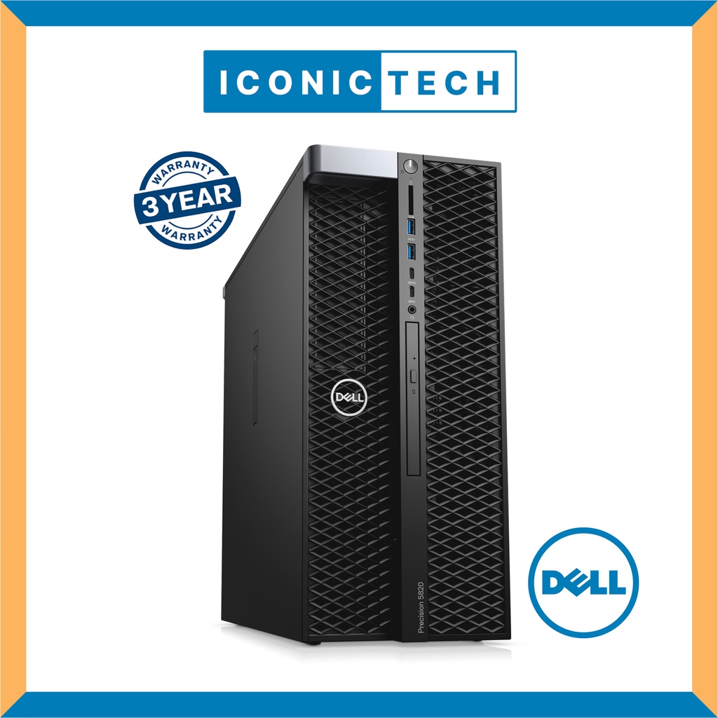 Dell Precision T5820 Tower Workstation Series (W-2223-16GB-1TB-P620 ...