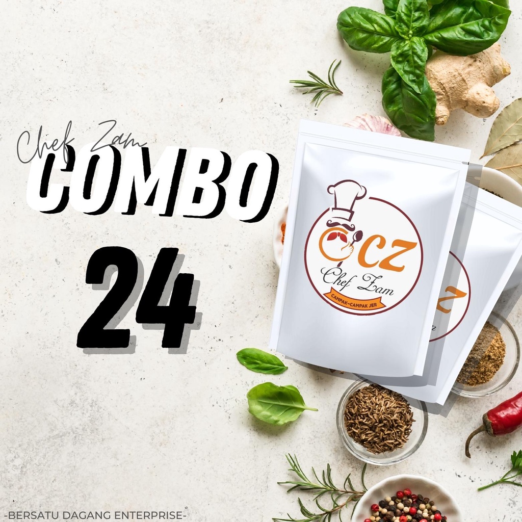 CHEF ZAM COMBO 24 PACK (150G ONLY) | Shopee Malaysia