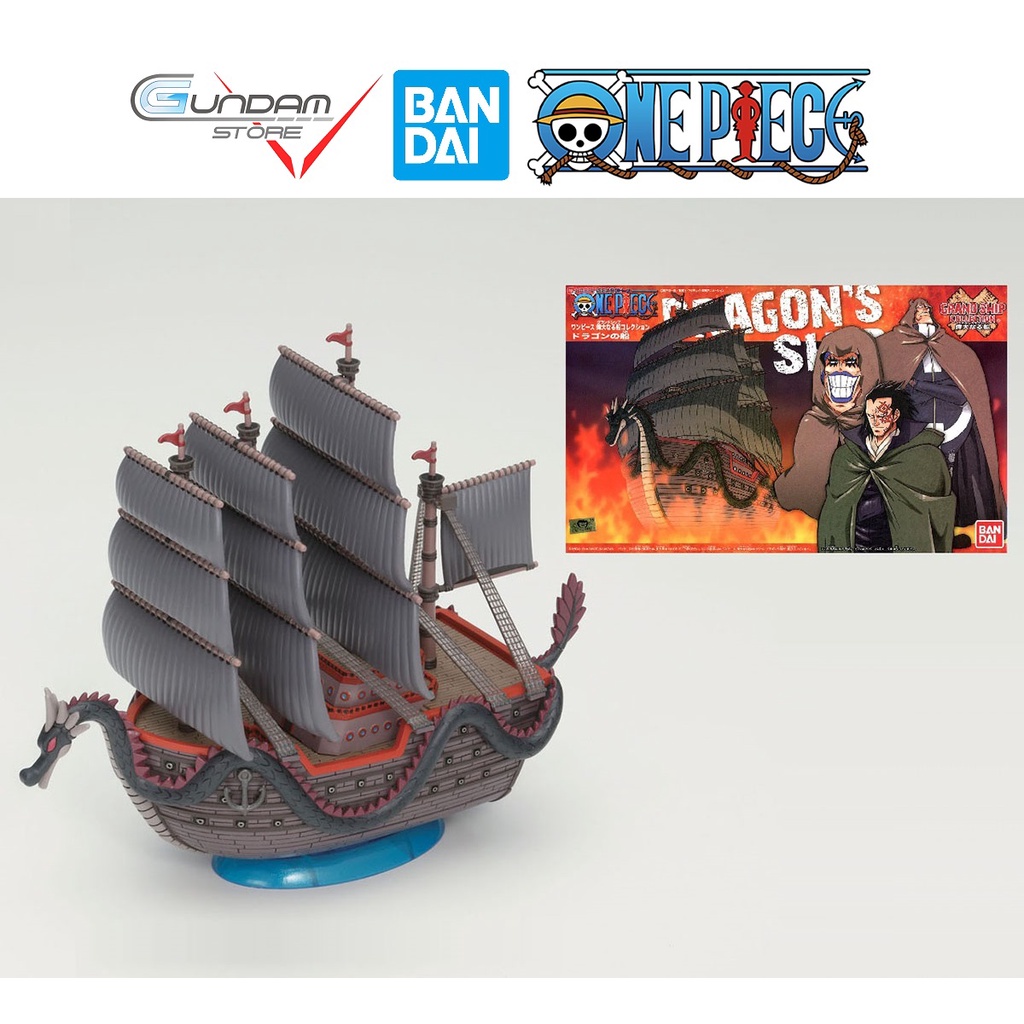 One Piece Grand Ship Collection Dragon Ship Bandai Japanese Anime ...