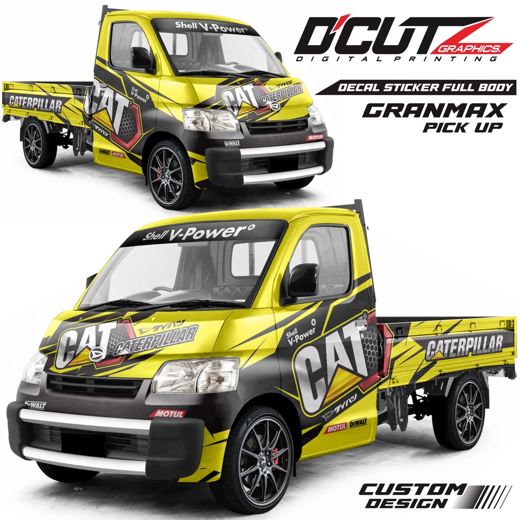 Decal Sticker Daihatsu Grand Max Pickup Full Body (Free REQUEST ...