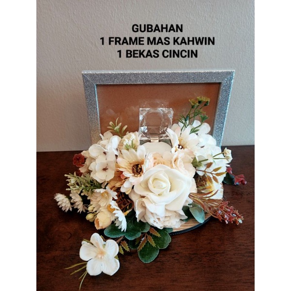 Gubahan Hantaran Cincin, Gubahan Hantaran frame Mas Kahwin, Gubahan ...