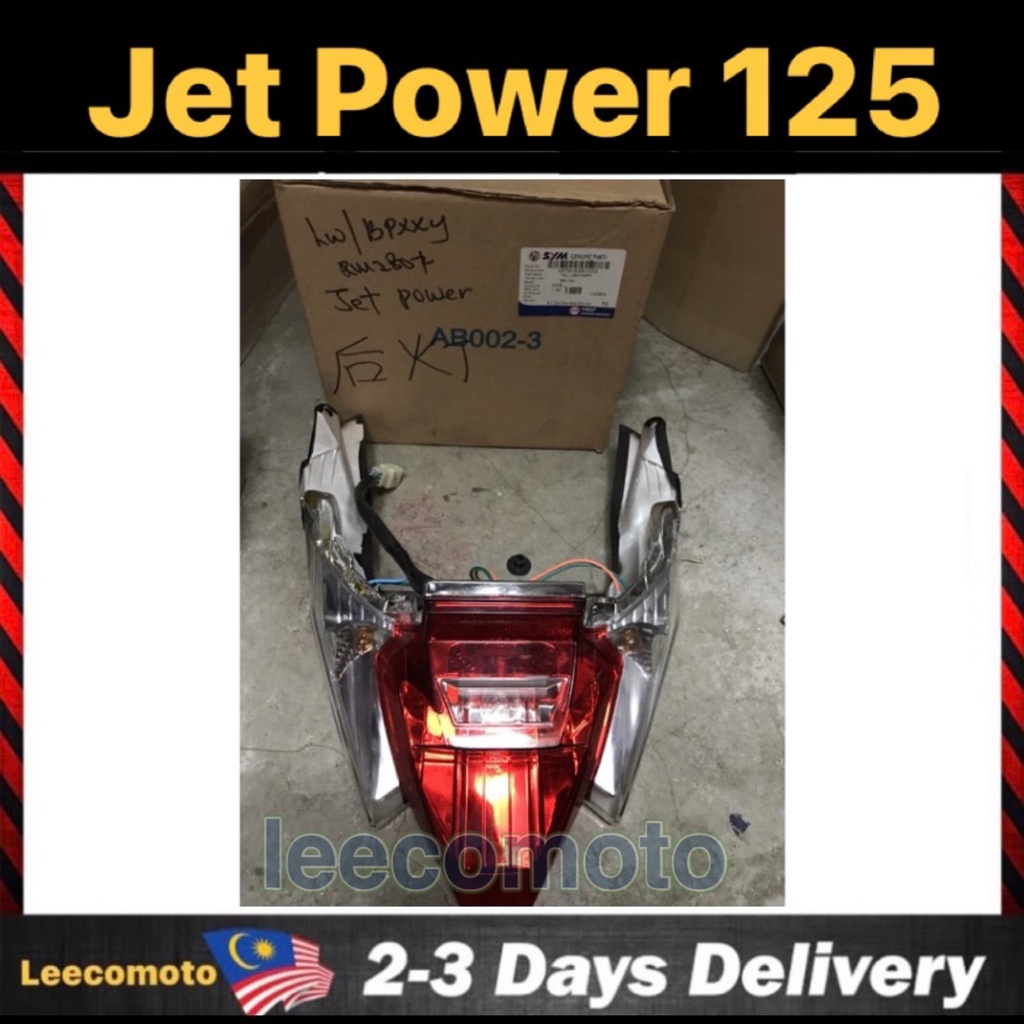 Original SYM Jet125 Jet Power 125 SYM125 Rear Tail Lamp Light Assy ...