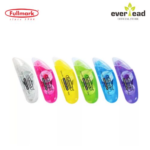 Fullmark Correction Tape , 5mm X 6m each / 1 piece (Model B) | Shopee ...