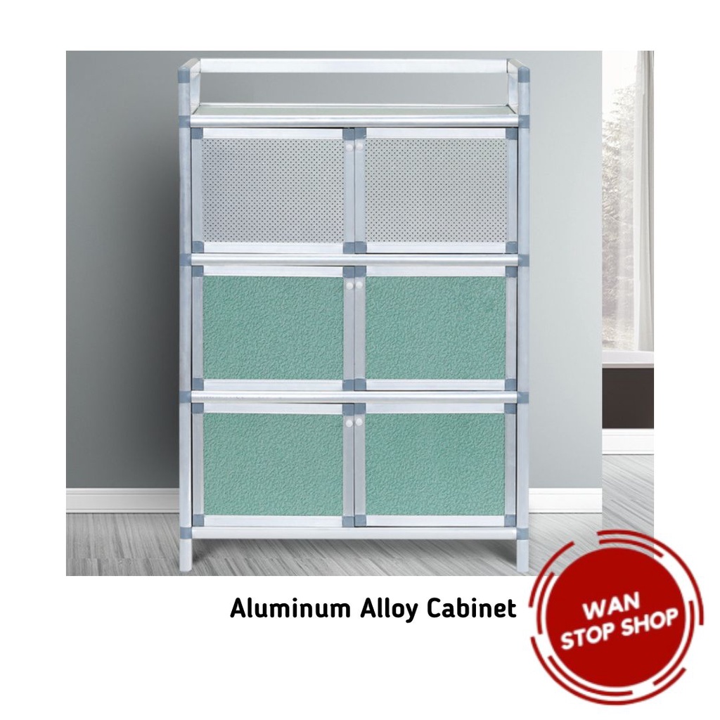 Aluminum Alloy Cabinet Kitchen Cabinet Storage Cabinet Aluminum Alloy ...