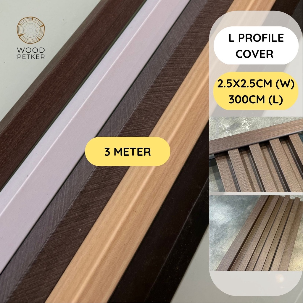 【Ready Stock】PVC L profile cover wall corner protect L shape for wall ...