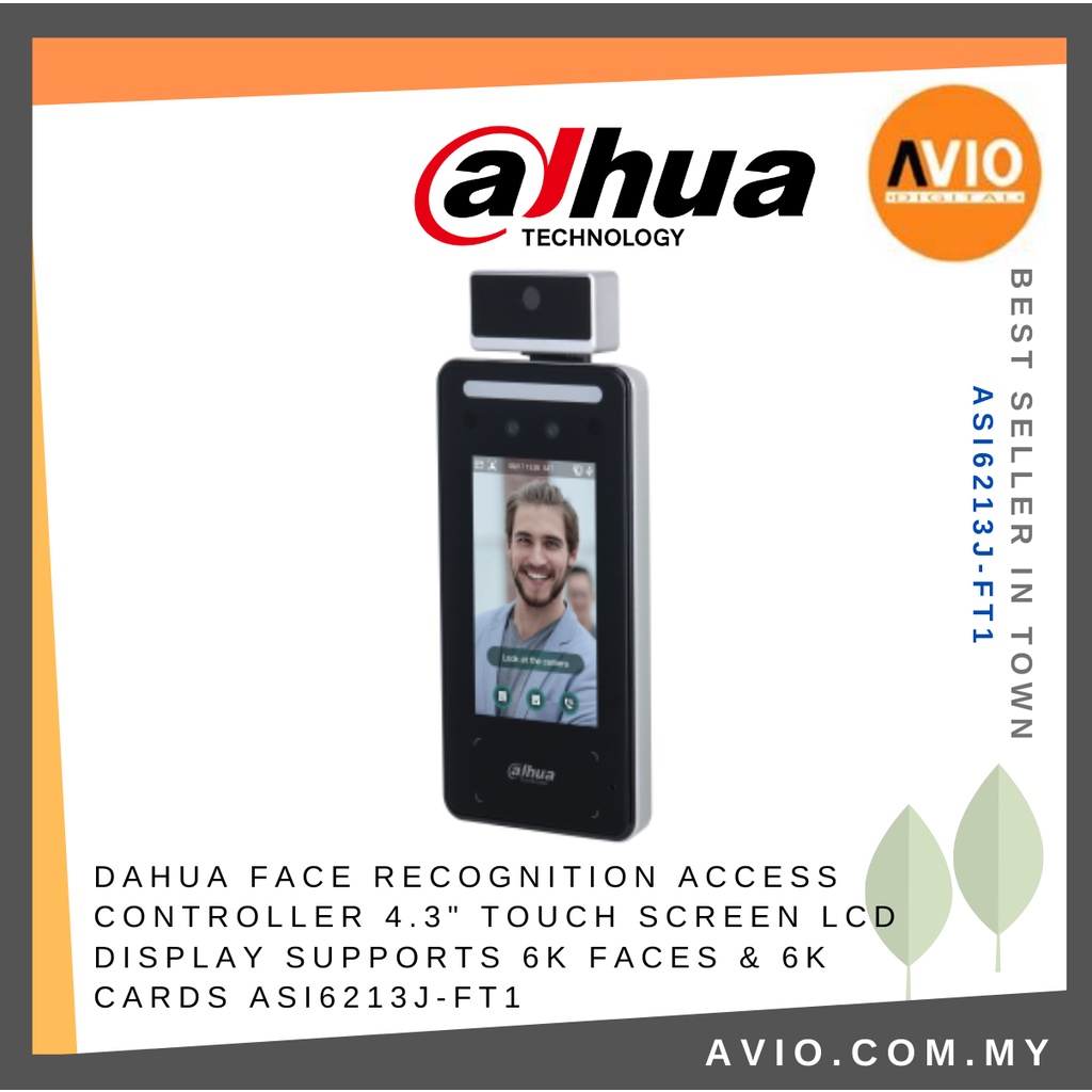 Dahua Standalone Door Access Control Face Password IC MF 13.56MHz ...
