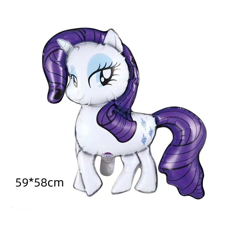 My Little Pony Theme Balloon Set Foil Twilight Sparkle Applejack ...