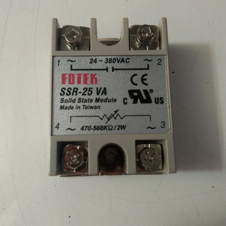 Solid State Relay Fotek SSR-25 VA / SSR 25 VA 25 Amper | Shopee Malaysia