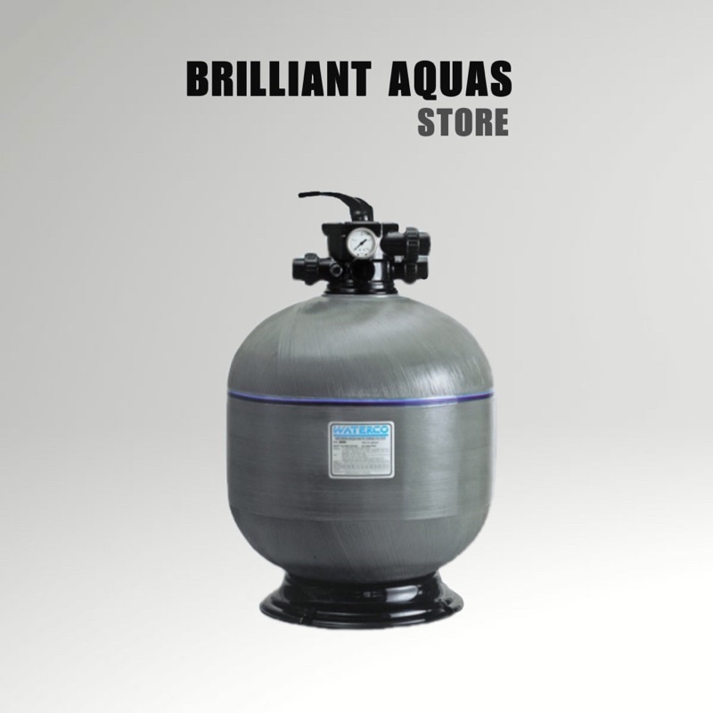 Swimming Pool Sand Filter - WATERCO S500 20" (2.5 Bar) C/W 40mm ...