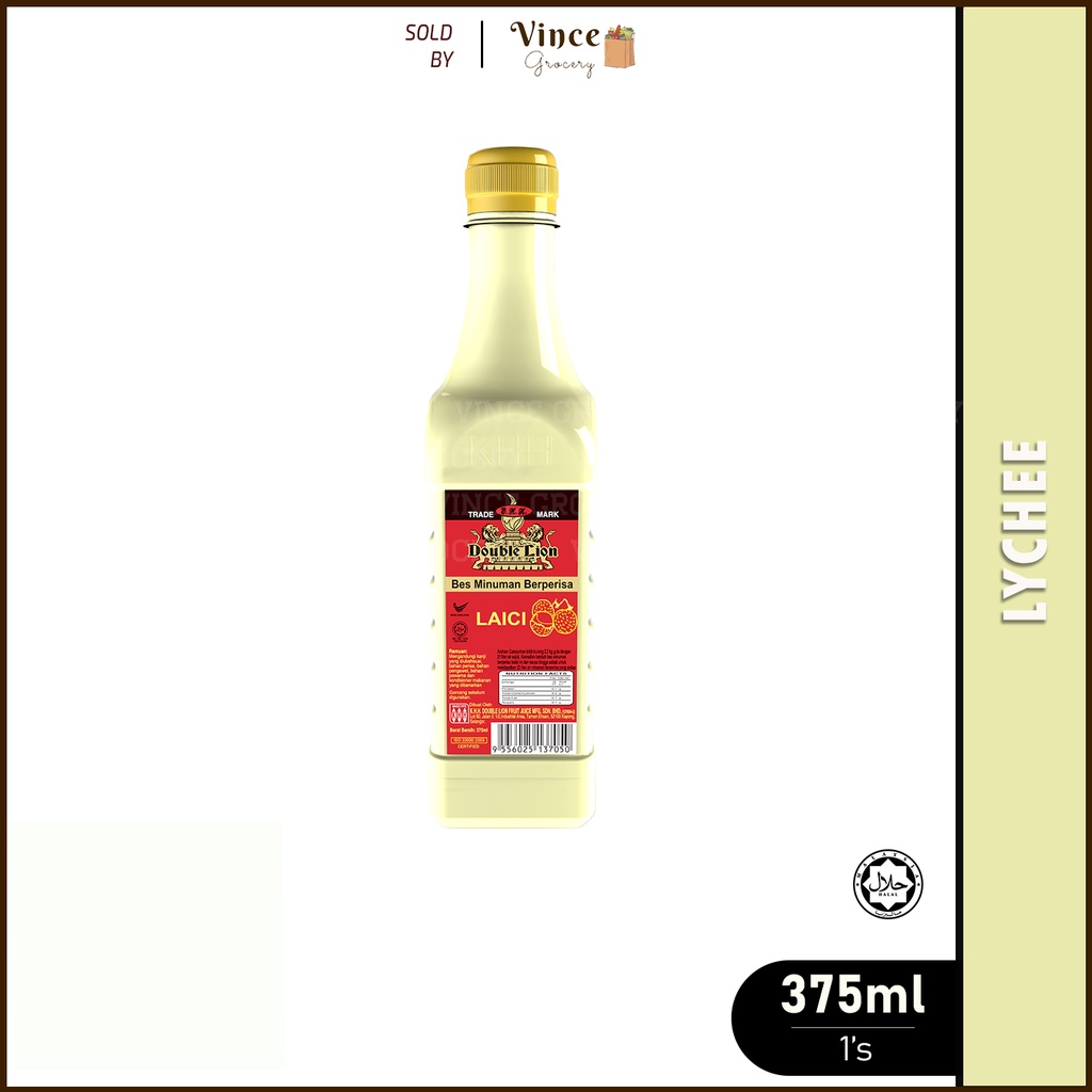 DOUBLE LION Flavoured Concentrated · Bes Minuman Berperisa | 375ml ...