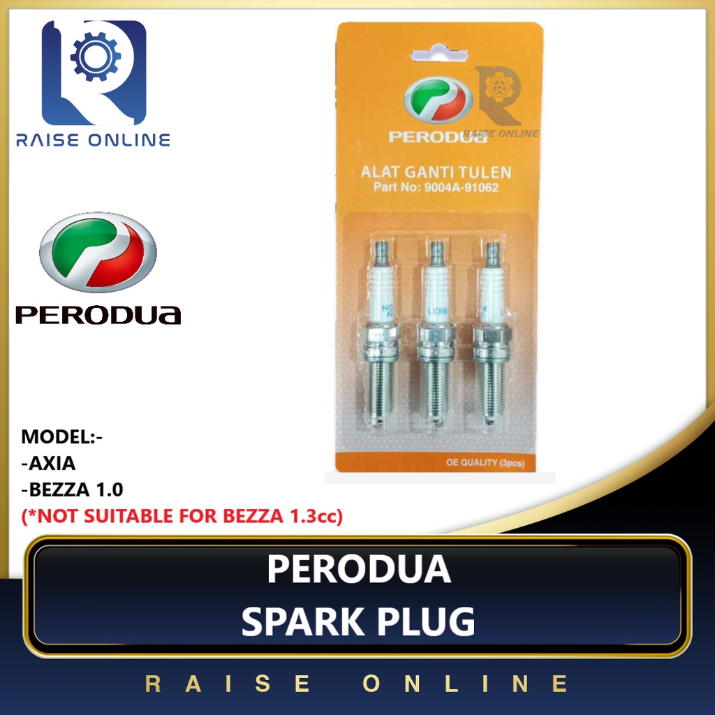 GENUINE PERODUA ORIGINAL SPARK PLUG FOR AXIA/BEZZA 100% PERODUA PART ...