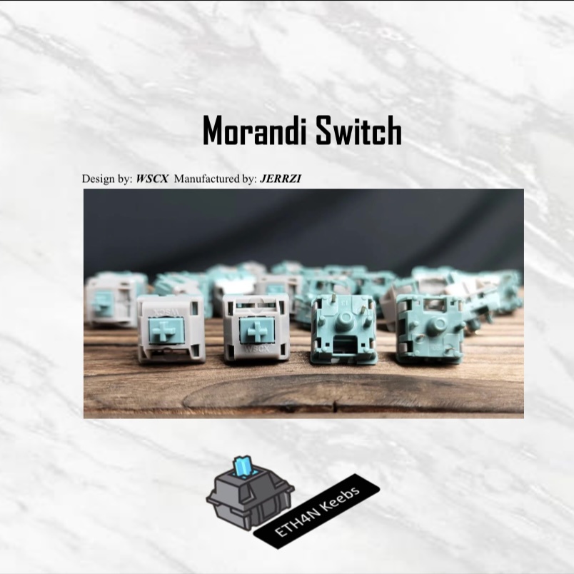 Morandi Switch Linear Switch for Mechanical Keyboard Thocky Clacky ...