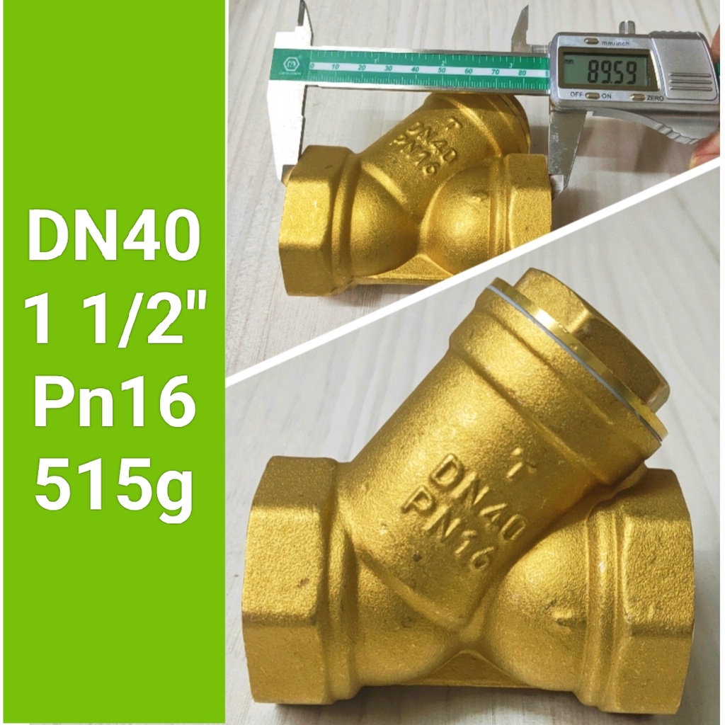 Thread Y Shaped Brass Strainer Filter Valve DN15~DN50 1/2''~2'' water pump pipe piping fitting ...