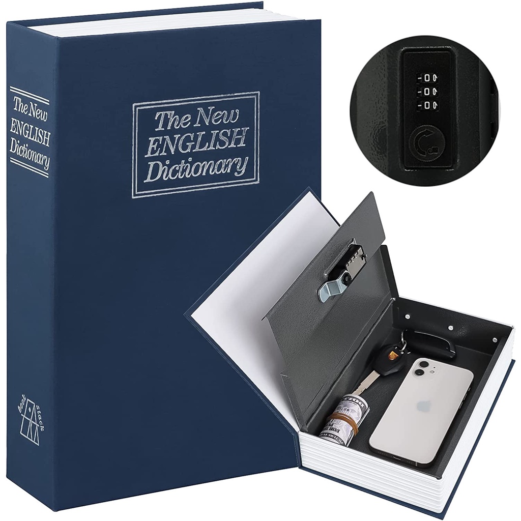 [Ready Stock]TOPFINE Book Safe with Password Lock Dictionary Book Safe ...
