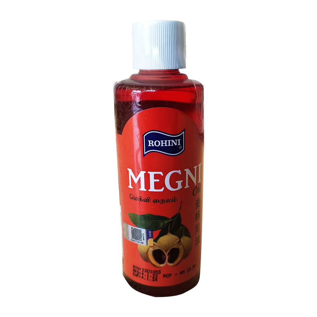 Rohini Megni Oil /Minyak Panas Buah Pala (85ml) | Shopee Malaysia