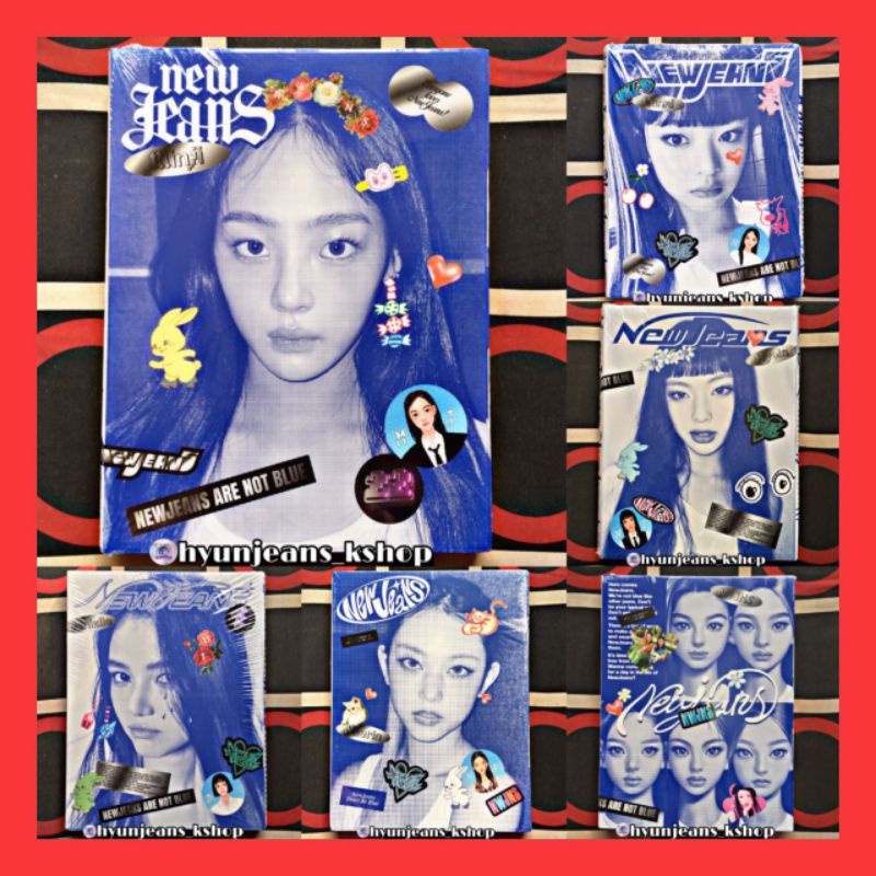 [READY Haerin] NEW JEANS The 1st EP Debut Album - WE ARE NEWJEANS (Bluebook/Member Ver.: Minji ...
