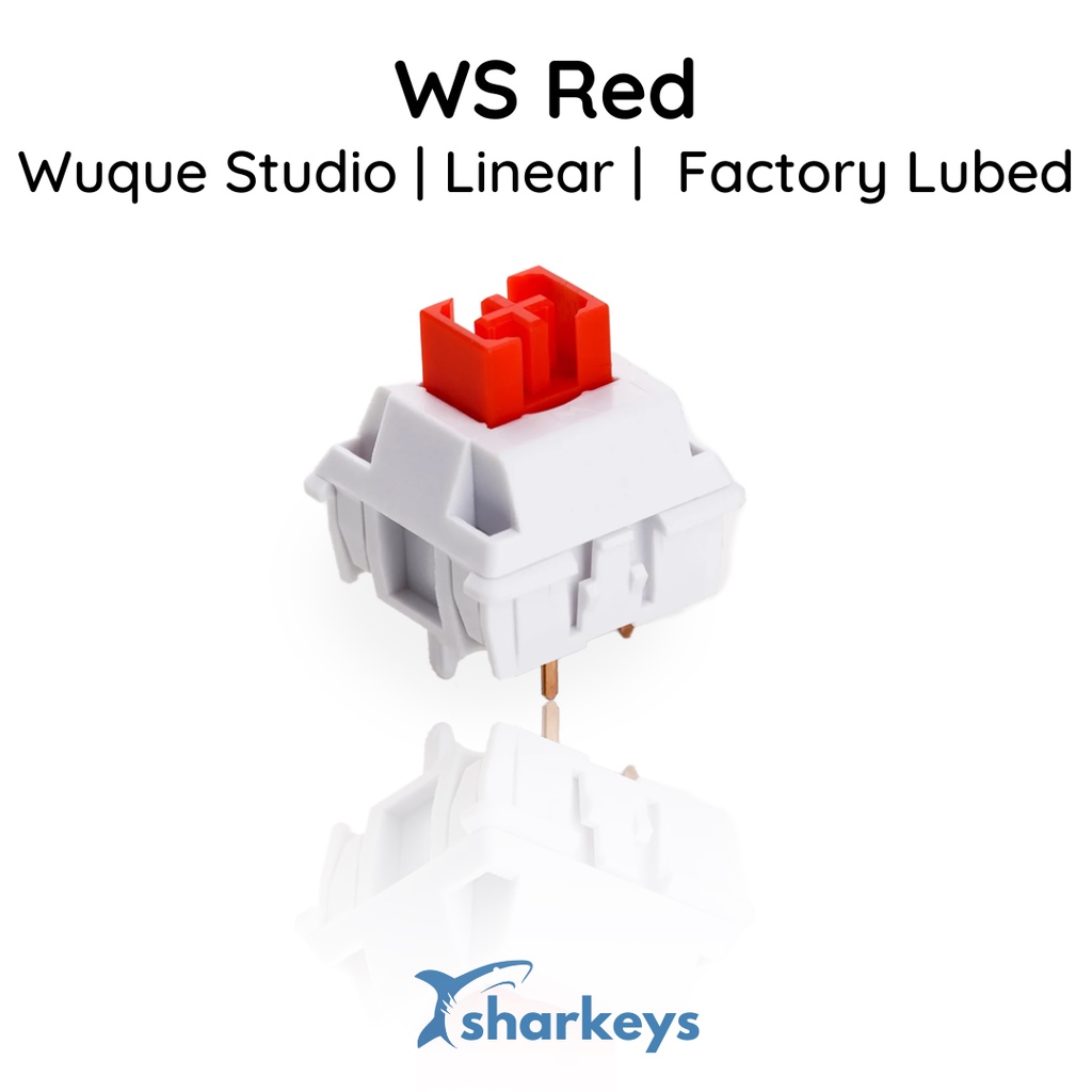 WS Red Linear Switch by Wuque Studio (35pcs/box) for Custom Mechanical ...