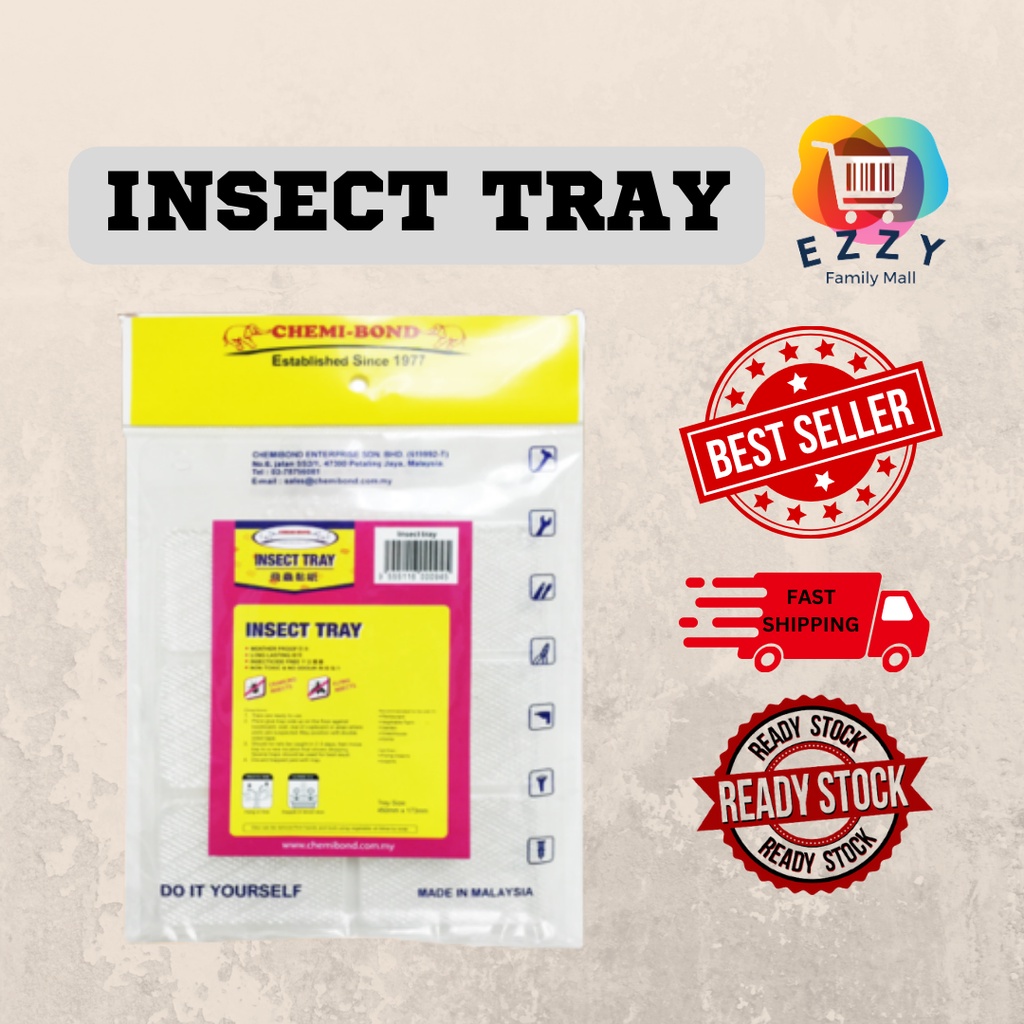 CHEMIBOND Insect Tray Dulang Perangkap Pelekat Serangga Perosak Tanaman ...