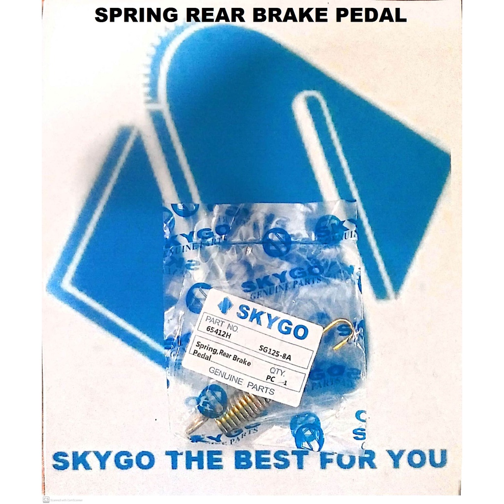 SKYGO SPRING REAR BRAKE PEDAL/SPRING FOOT BRAKE | Shopee Malaysia
