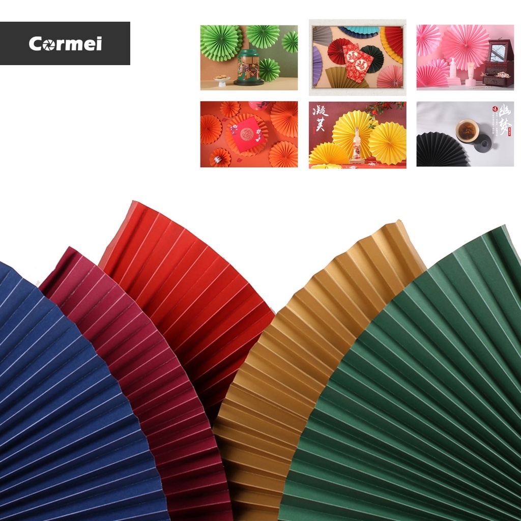 Paper Folding Fan Tabletop Still Life Commersial Shooting Decoration ...