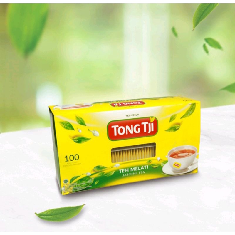 Tong Tji Jasmine Tea With Envelope 100s, Tea Bags per Pack | Shopee ...