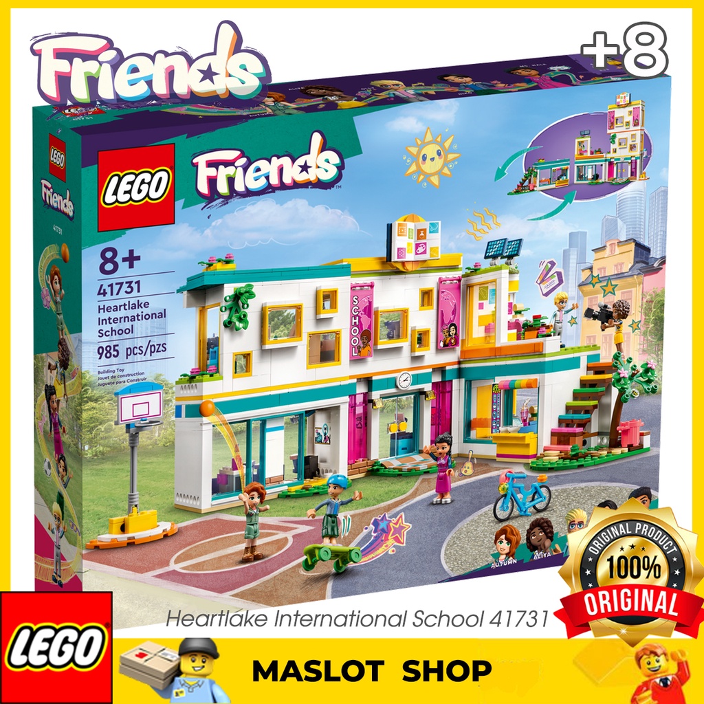 LEGO FRIENDS Heartlake International School 41731 (985 pieces/1224) 8 ...