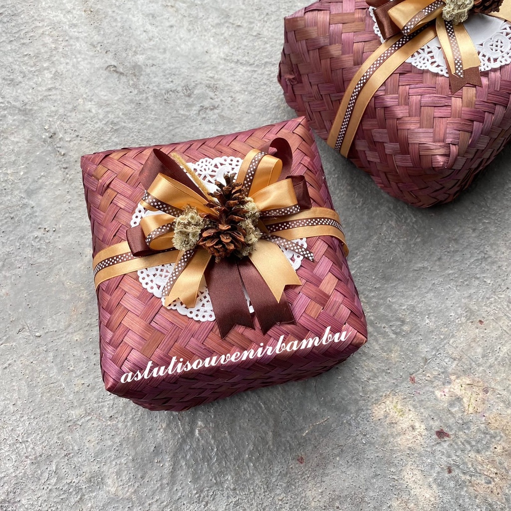 Free CHOCOLATE besek POLKA RIBBON CHOCOLATE JUMBO RUSTIC/ besek hampers ...
