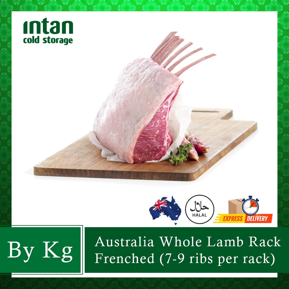 Aus Whole Lamb Rack - Frenched cut (7-9 Ribs per rack) | Shopee Malaysia