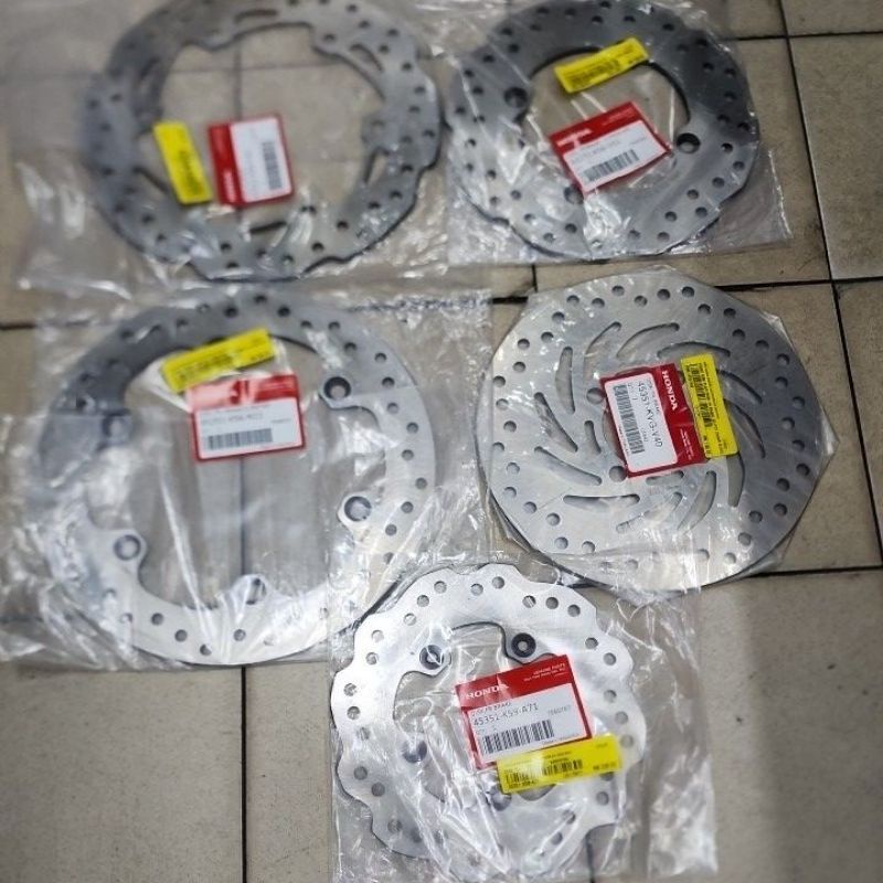 DISC PLATE ORIGINAL HONDA RSX150/RS150/VARIO/PCX/AIR BLADE (FRONT/REAR ...