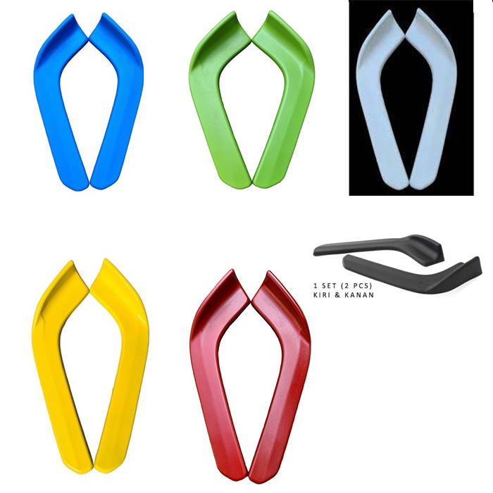 UNIVERSAL Car BUMPER WINGLET Front WING LIPS a | Shopee Malaysia