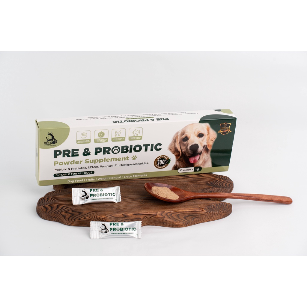 【Handy Pack】Max & Paw Pet Supplement Dog Supplement Probiotic - All ...