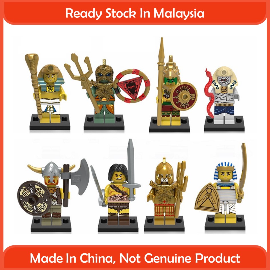 Medieval Egypt Ancient Rome Series Lego Mini Figure Building Block ...