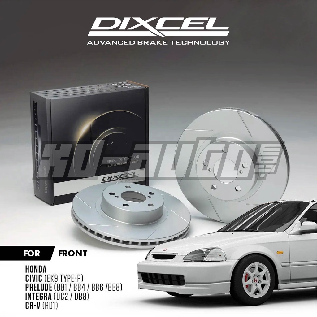 (Honda EK 9 / DC2) DIXCEL SD TYPE Disc Rotor - FRONT (SD 3313061) | Shopee Malaysia