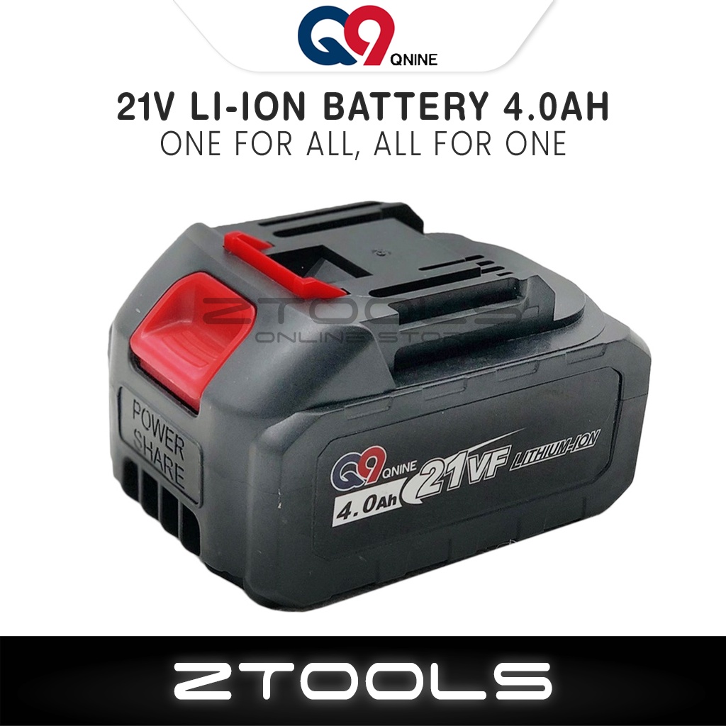 (Share) Q9 21V Li-ion Battery Pack | 2.0Ah & 4.0Ah | Q9 21V Battery ...